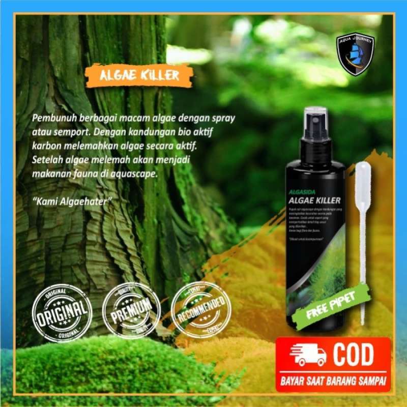 Promo Algae Killer Aquascape Botol Spray Aqua Leaf Semprot Pembasmi ...