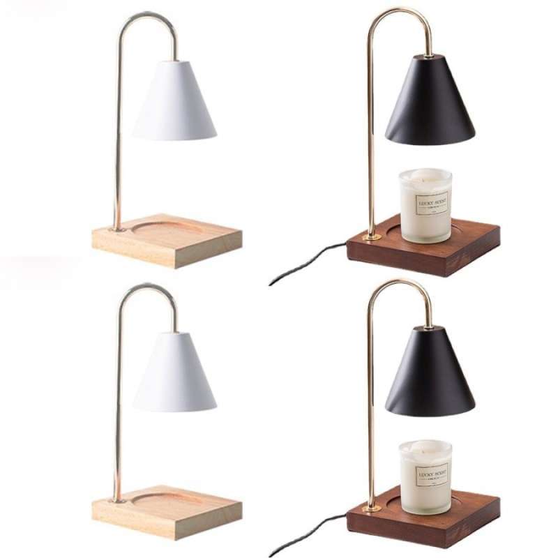 Promo Tempat lilin Elektrik Wax Candle Warmer Lampu Meja Kantor Kamar ...