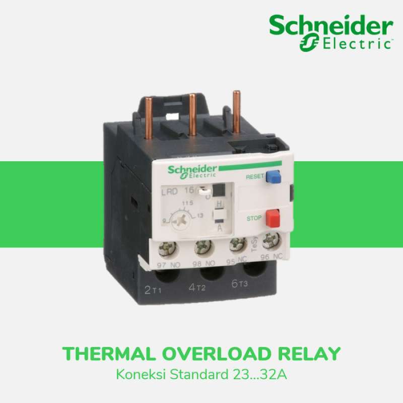 Promo Schneider Electric Thermal Overload Relay 23...32a - Lrd32 Diskon ...