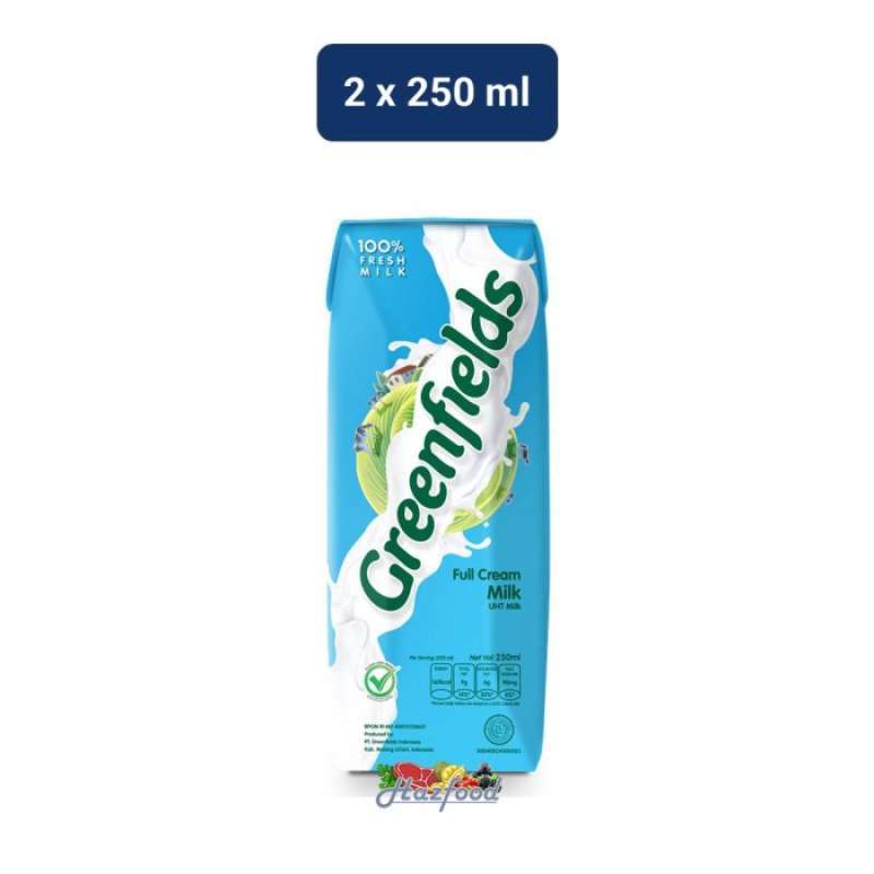 Jual Susu Uht Greenfields Full Cream 250ml X 24 (1 Karton) Di Seller Hazfood - Karang Ayu, Kota ...