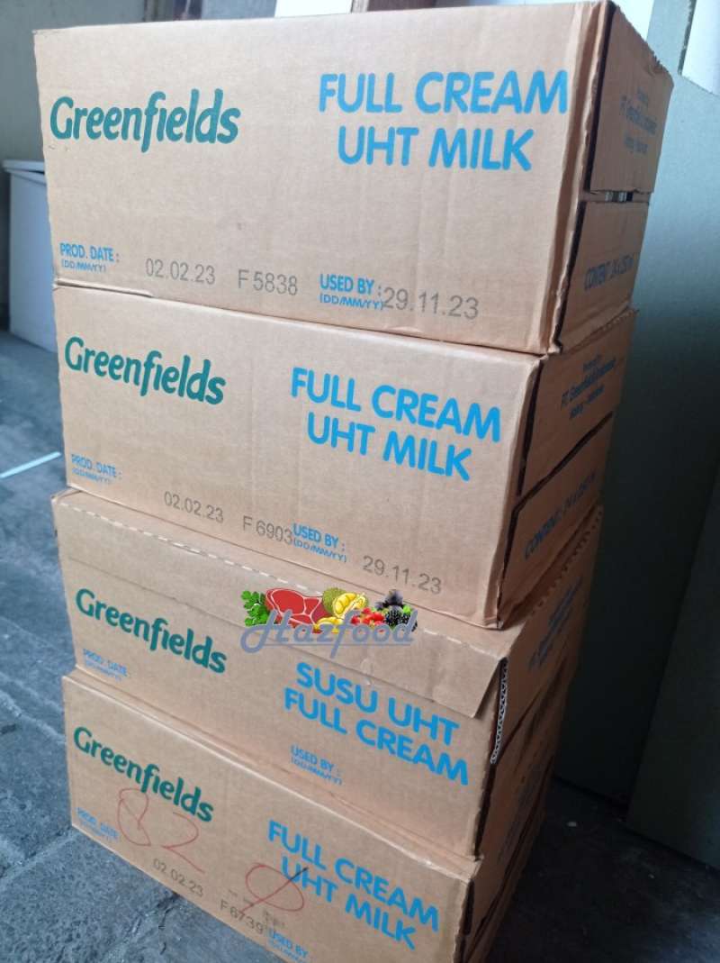 Jual Susu Uht Greenfields Full Cream 250ml X 24 (1 Karton) Di Seller Hazfood - Karang Ayu, Kota ...
