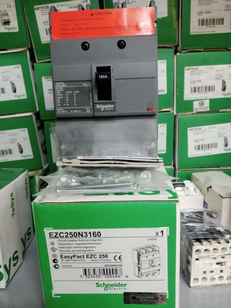 Promo MCCB Schneider EZC250N EZC250N3160 160A 3P Schneider Diskon 23% di Seller Hubner Store ...