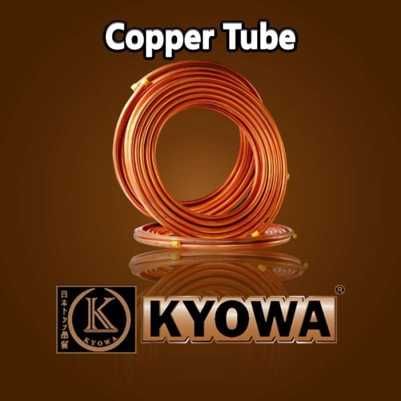 Promo PIPA TEMBAGA ROLL / COPPER TUBE KYOWA 1/4 X 1MM Diskon 23% di Seller Hubner Store ...