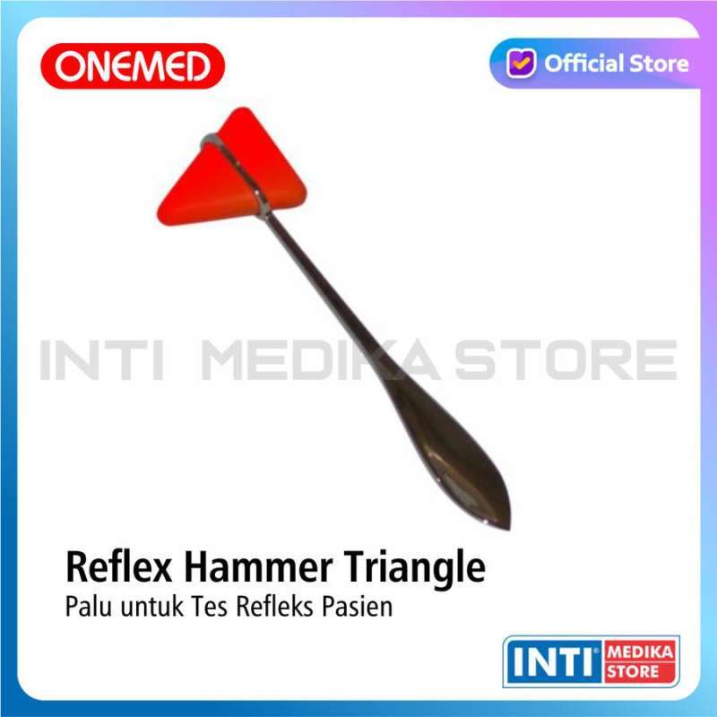 Jual Onemed - Reflex Hammer Triangle | Palu Segitiga Tes Refleks Pasien ...