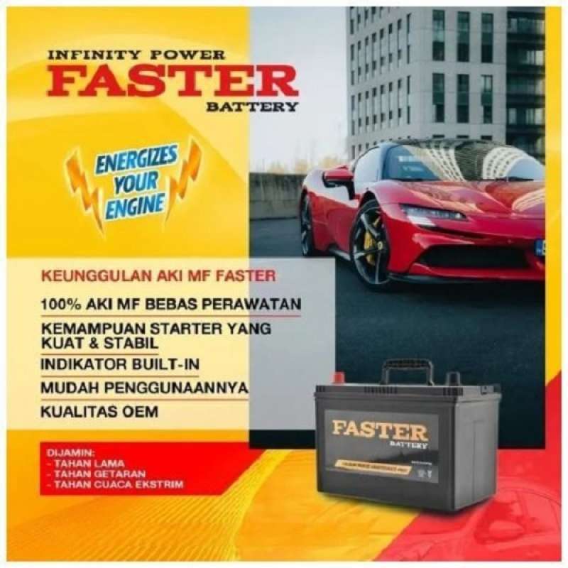 Jual Aki Mobil Suzuki Carry Series Faster Battery Ns40z Aki Kering 12v 35ah Di Seller Multi ...