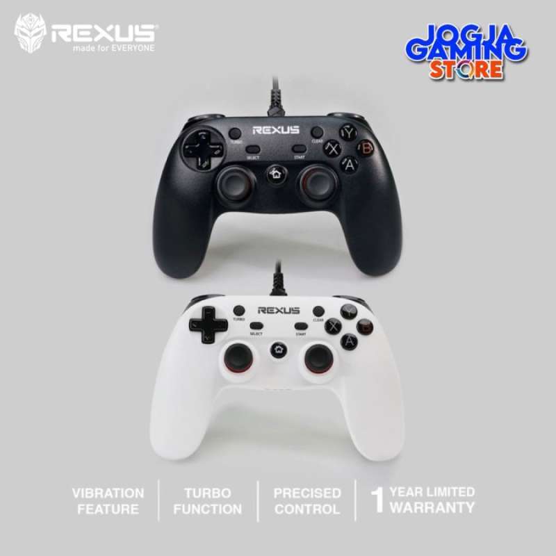 Promo Gamepad Rexus Gladius Gx1 Pro Gaming Joystick Console Pc ...