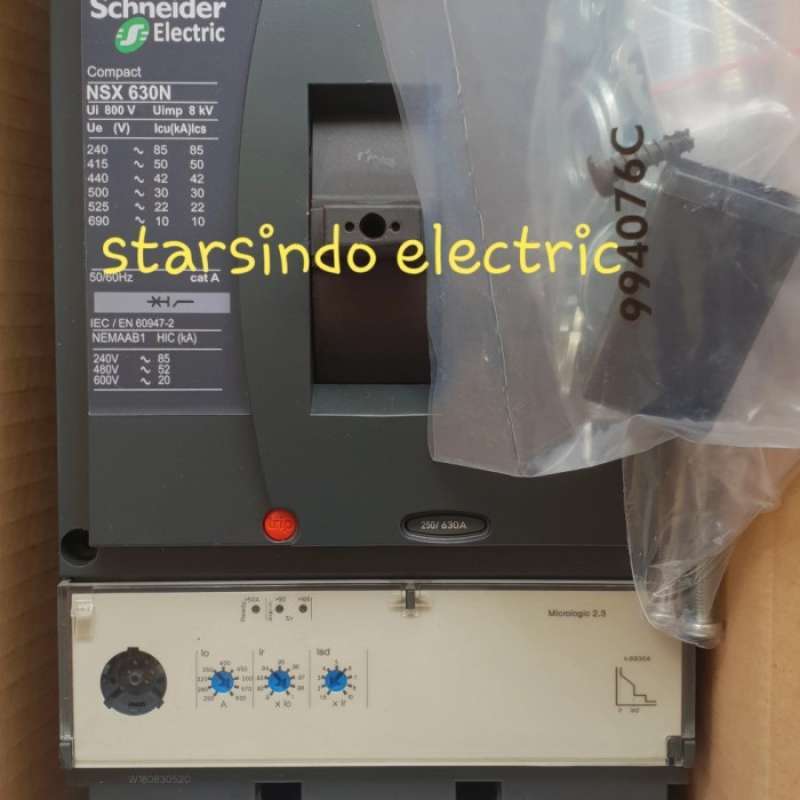 Promo Mccb Nsx630n 3phase 630a Schneider Diskon 23% Di Seller Hubner ...