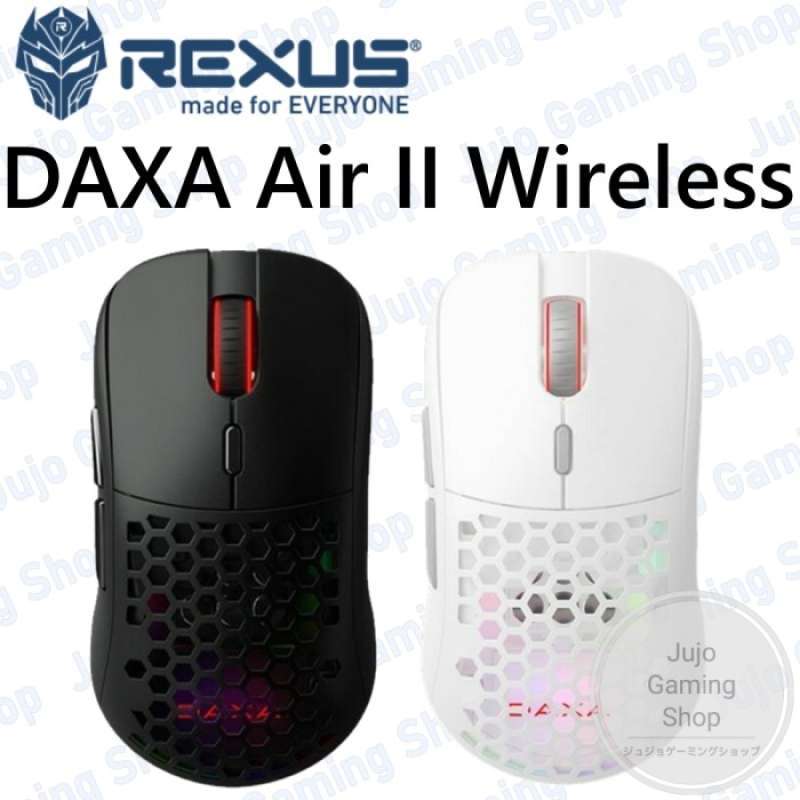 Promo Rexus Daxa Air Ii Pro Wireless Mouse Gaming Garansi Resmi Daxa ...