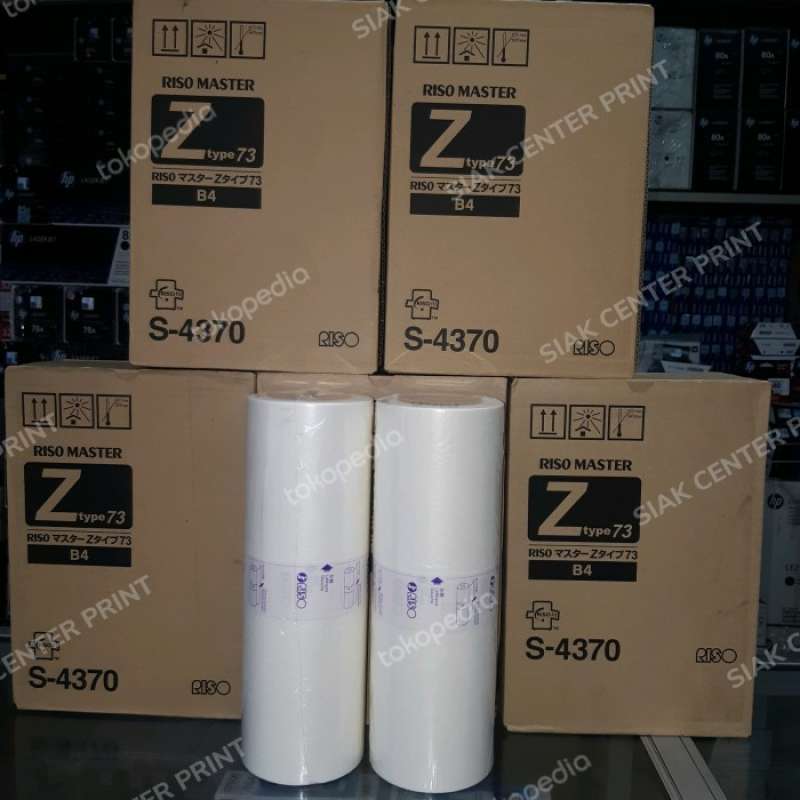 Promo Jual Master Risograf Z Type 73 (S-4370 ) Orinal Jepang Harga Per ...