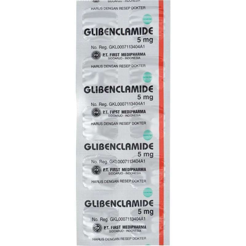 Jual Glibenclamide 5 Mg 10 Kaplet Di Seller Apotek Mandjur Official ...