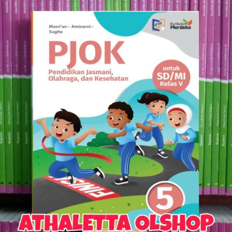 Promo BUKU PJOK ERLANGGA KELAS 5 SD/MI KURIKULUM MERDEKA Diskon 16% di Seller ILVA ZAZILATUL ...
