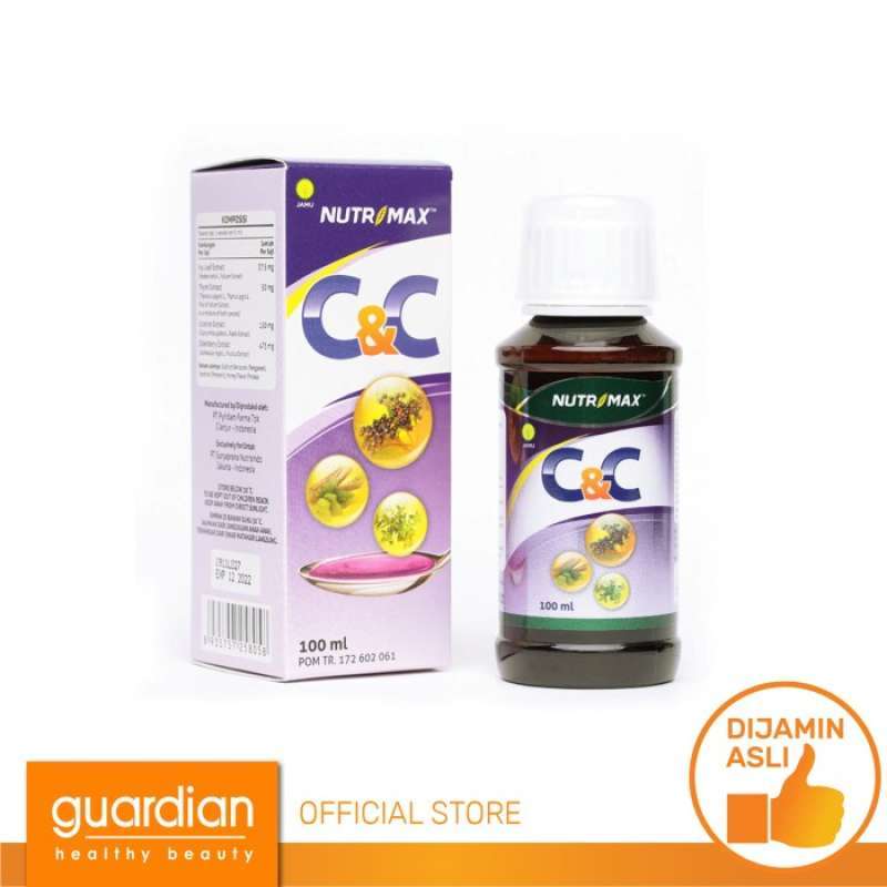 Promo Nutrimax C&C Syrup 100Ml Diskon 23% di Seller RIFAH MEDIKA ...