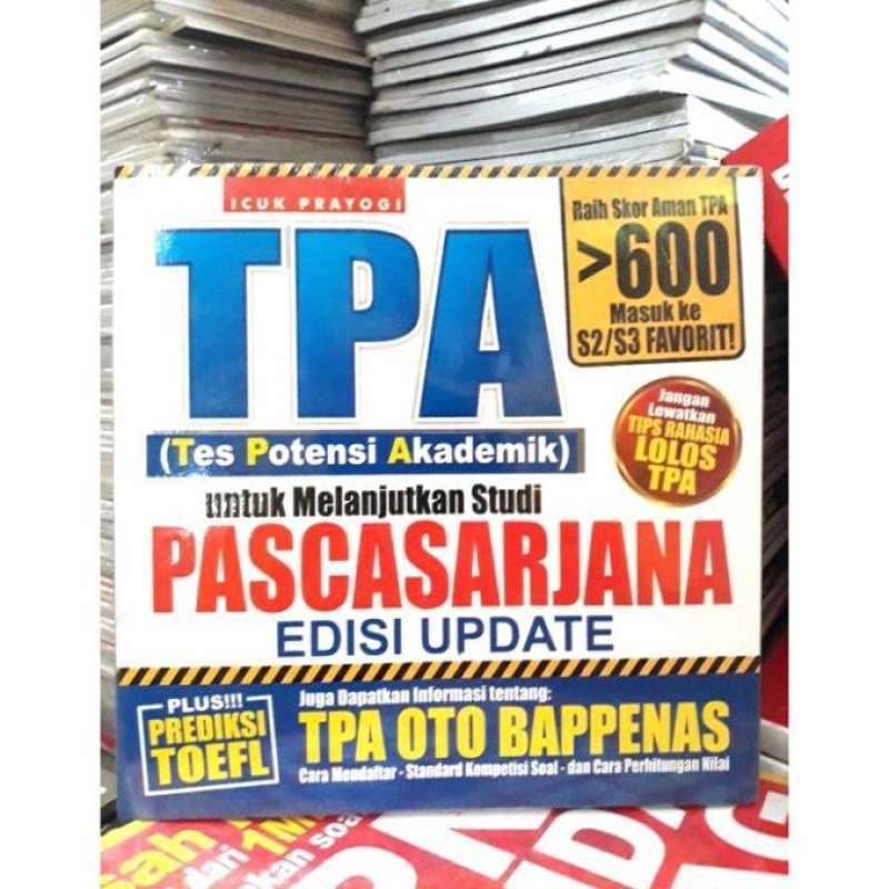 Promo TPA PASCASARJANA SIMAK UI-SM ITB-PAPs UGM-PTN Favorit/ORIGINAL ...