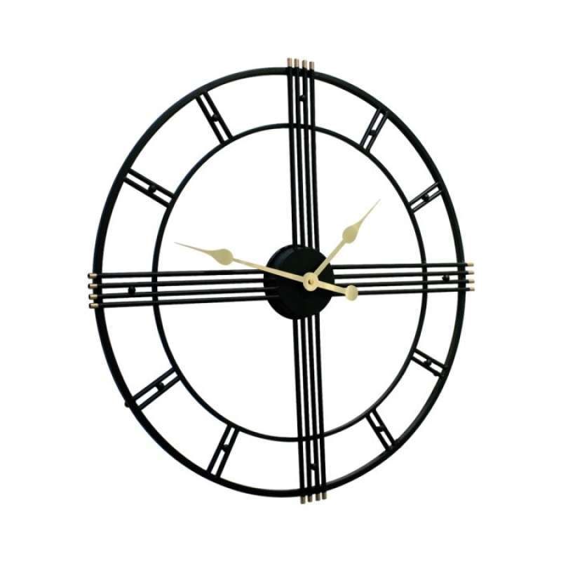 Promo INFORMA - JAM DINDING BESI-IRON WIRE WALL CLOCK R004 65X65X4CM ...