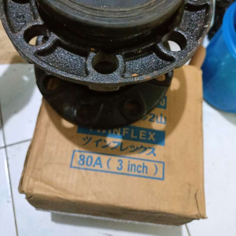 Promo Flexible Rubber Joint 3 inch jis 10k Tozen Twinflex termurah ...