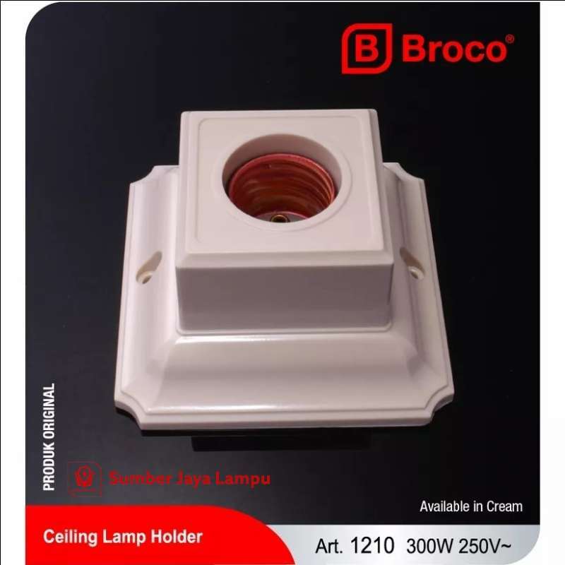 Jual Fitting Lampu Broco Tahan Panas Original Murah - Harga Diskon Mei ...