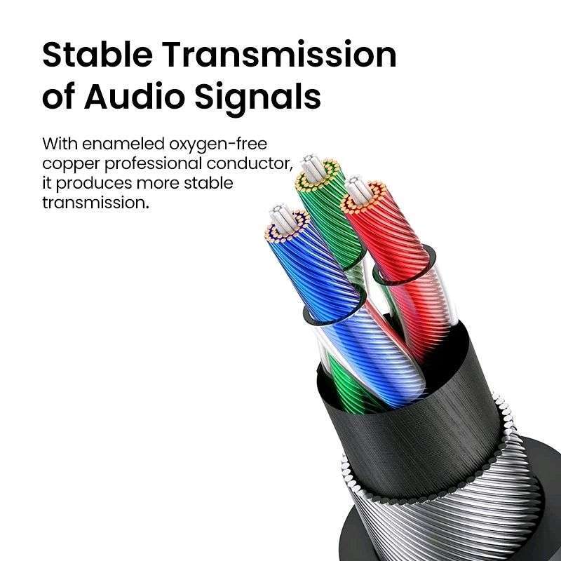 Jual Ugreen Kabel Aux Audio Jack 3.5mm Hifi Trrs 4 Pole Support Mic ...