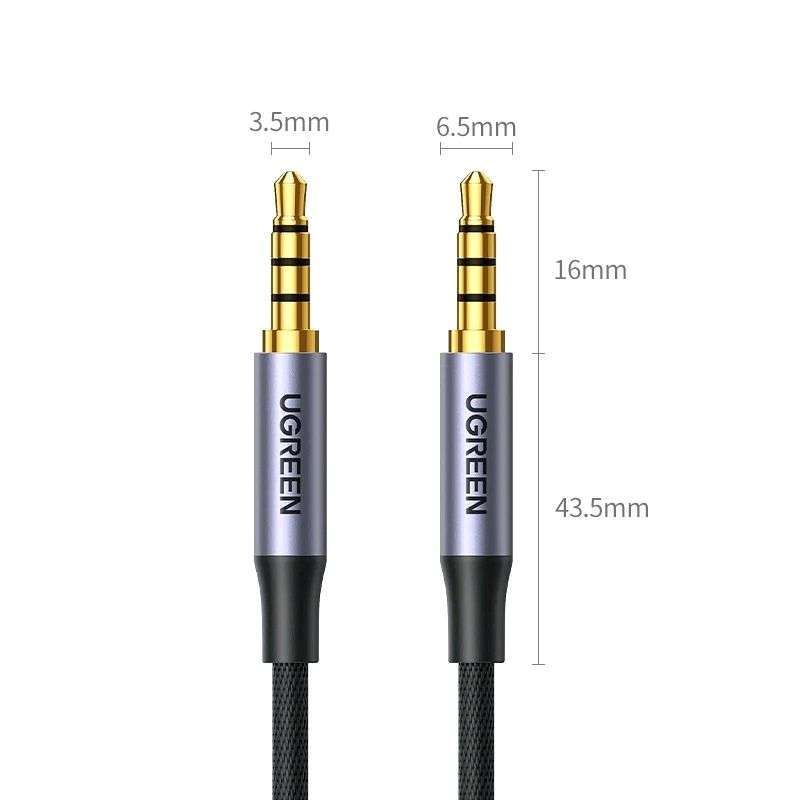 Jual Ugreen Kabel Aux Audio Jack 3.5mm Hifi Trrs 4 Pole Support Mic ...