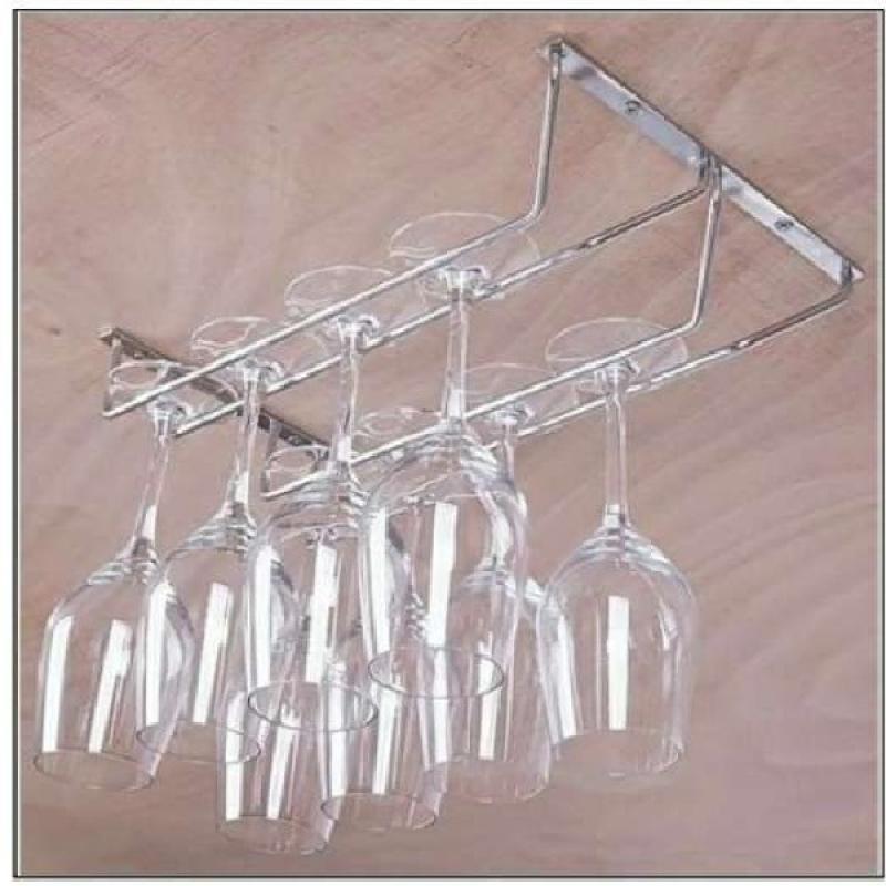Jual Rak Gantung Gelas Wine Gantungan Gelas Ss Stainless Steel 2 Jalur ...