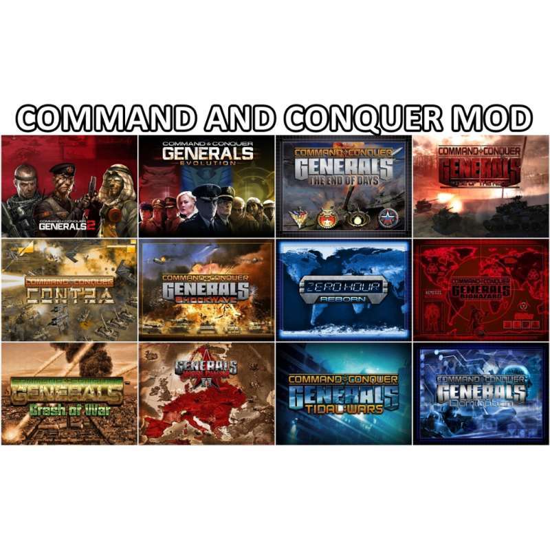 Promo Command and Conquer Game MOD untuk Komputer PC Laptop KOLEKSI LENGKAP TERBARU - C&C Rise ...