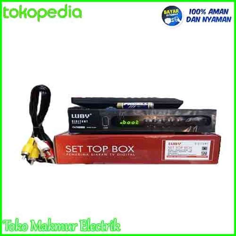 Promo Set Top Box Tv Digital Luby T2-01 Receiver TV Digital T2 Diskon ...