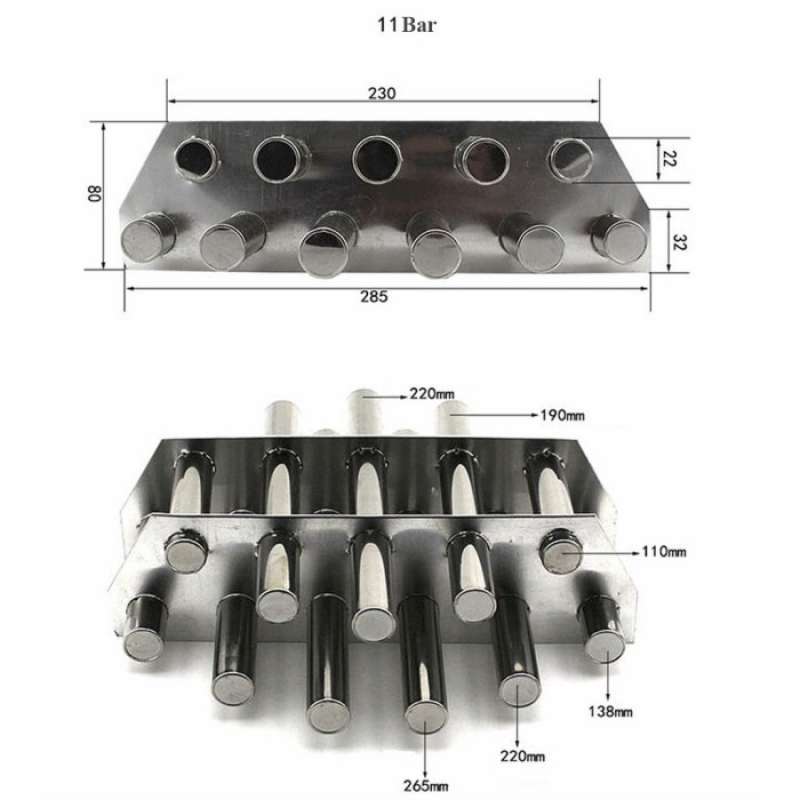 Jual Magnet Hopper 11 Bar/ Magnet Separator/ Magnetic Grate Di Seller ...