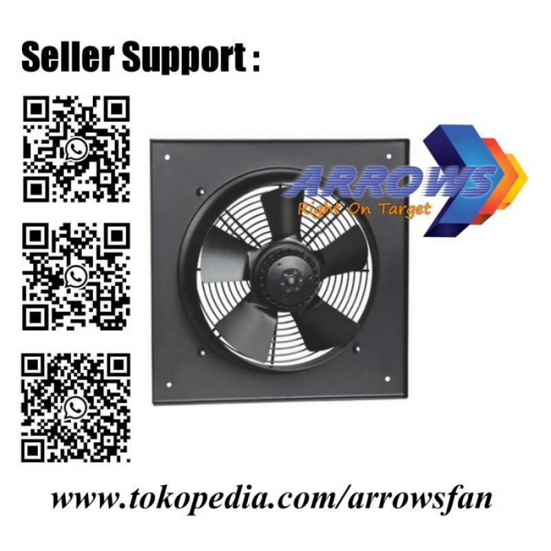 Jual Axial Fan 8 Inch Axial Fan Square Frame 8 Inch Axial Fan Ywfb ...