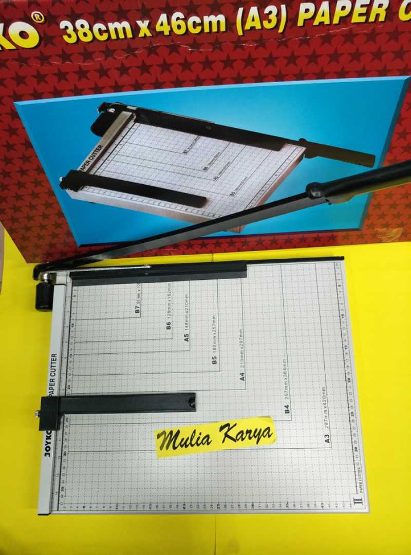 Promo Alat Potong Kertas A3 Joyko / Paper Cutter Joyko A3 PC 3846 Diskon 23% di Seller Mariyaki ...