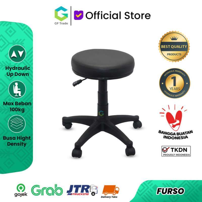 Jual Kursi Lab Kursi Stylist Kursi Salon Kursi Bakso Furso (baru) Di ...