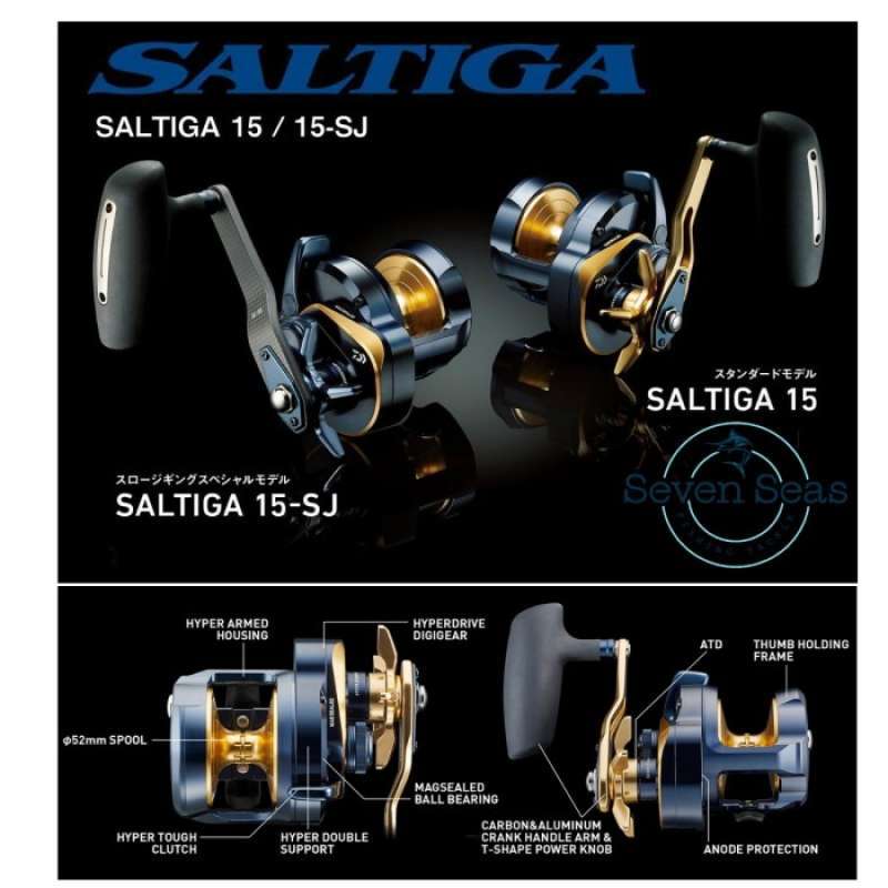Promo Daiwa Saltiga 15 15-Sj 15S 15H 15Hl 15Hl-Sj 15H-Sj 15L-Sj Model ...