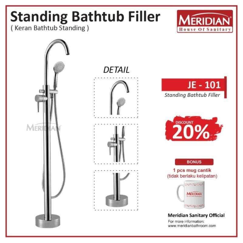 Jual Kran Bathtub Standing Meridian Je 101 Di Seller Min Yoona Shop ...