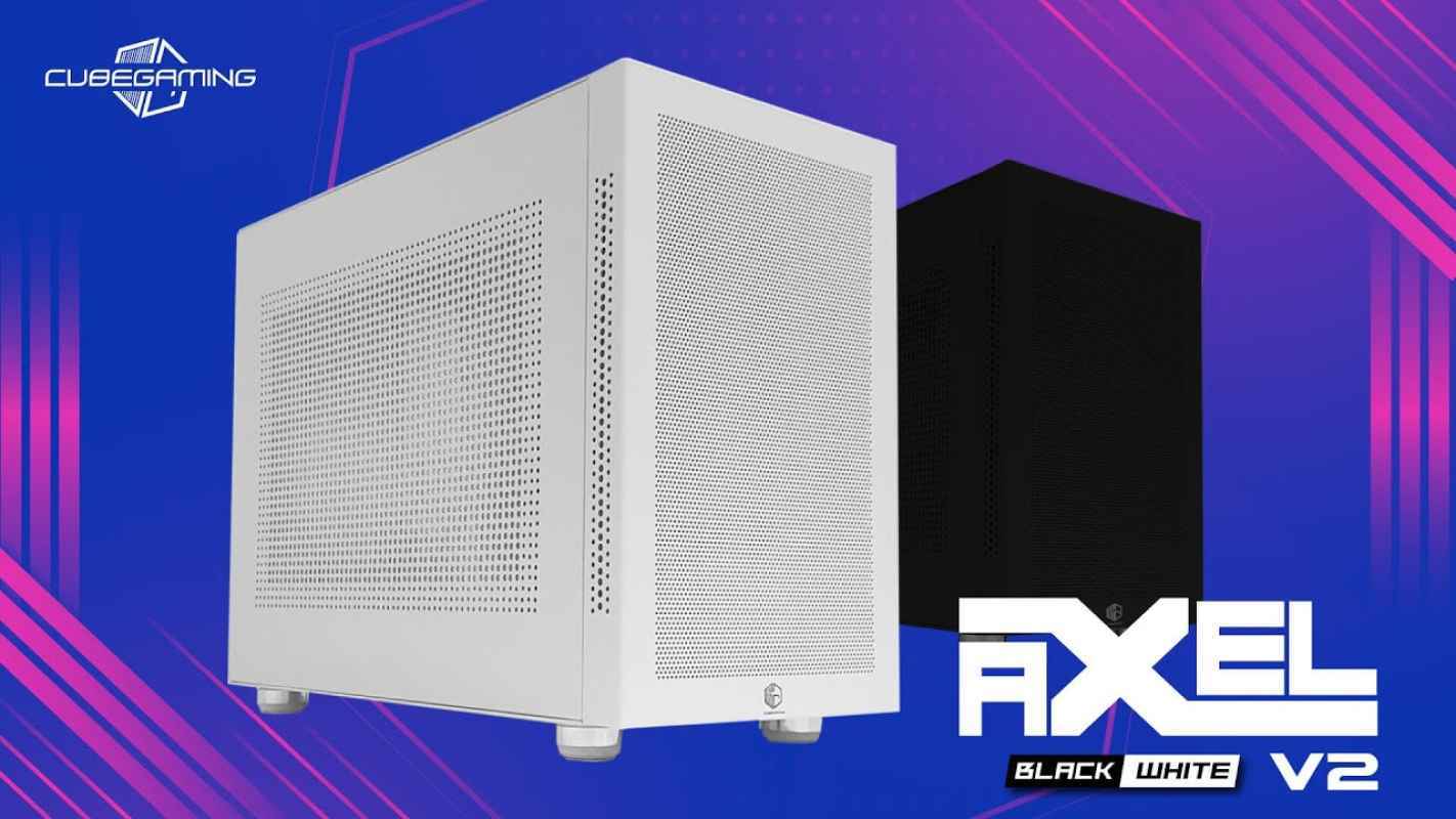 Jual Casing Cube Gaming Axel V2 (mesh) - Matx - Front & Side Mesh Panel ...