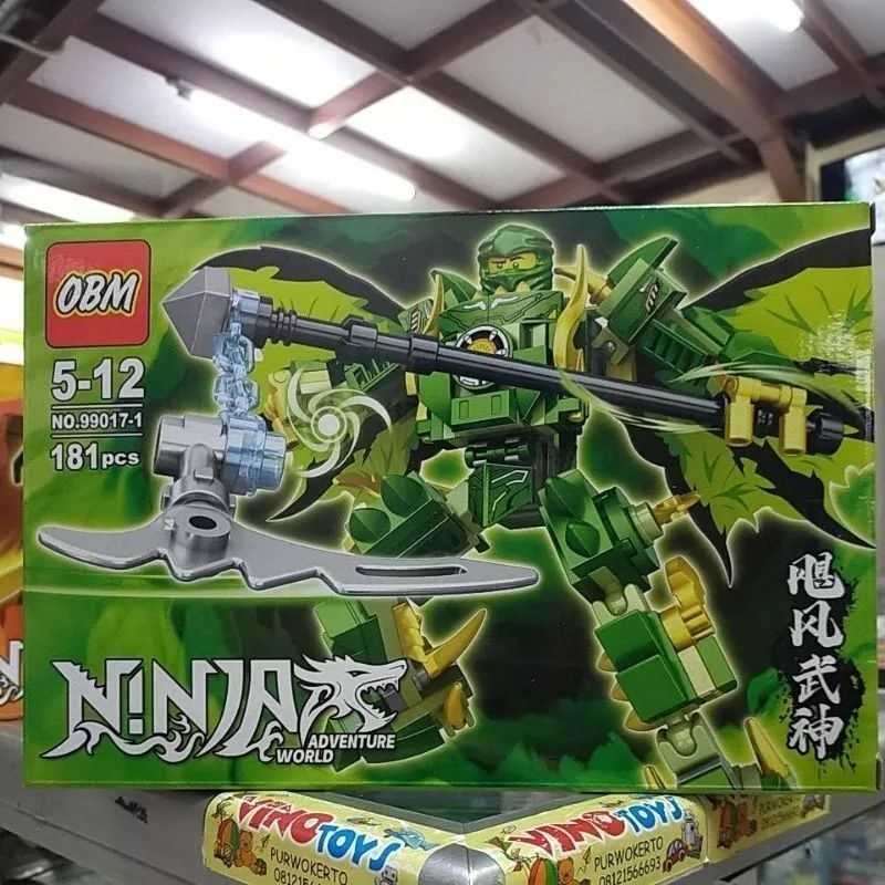 Jual mainan balok brick ninja naga robot motor - 99017-1 di Seller Vino ...