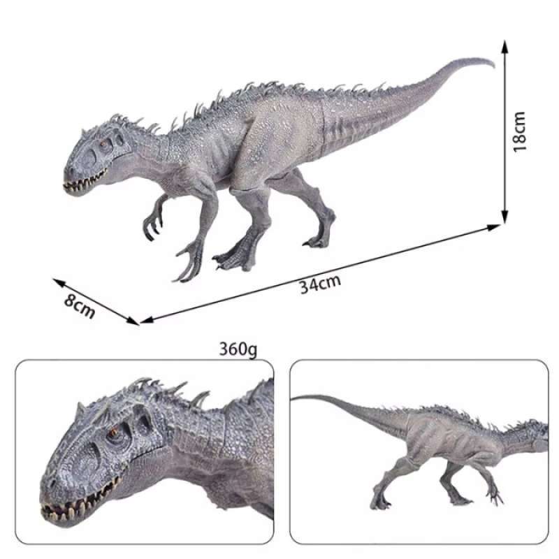 Promo DINOSAUR JURASSIC DINOSAURUS WORLD INDOMINUS REX FIGURE Diskon 23 ...