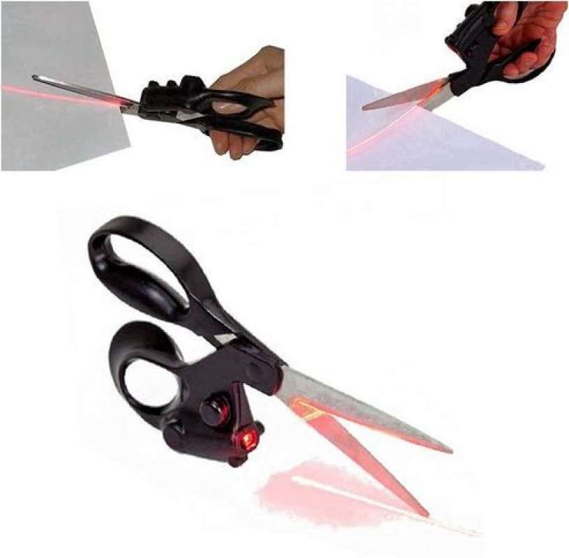 Promo Fabric Laser Scissor - Gunting Kain dengan Laser Penanda Lurus ...
