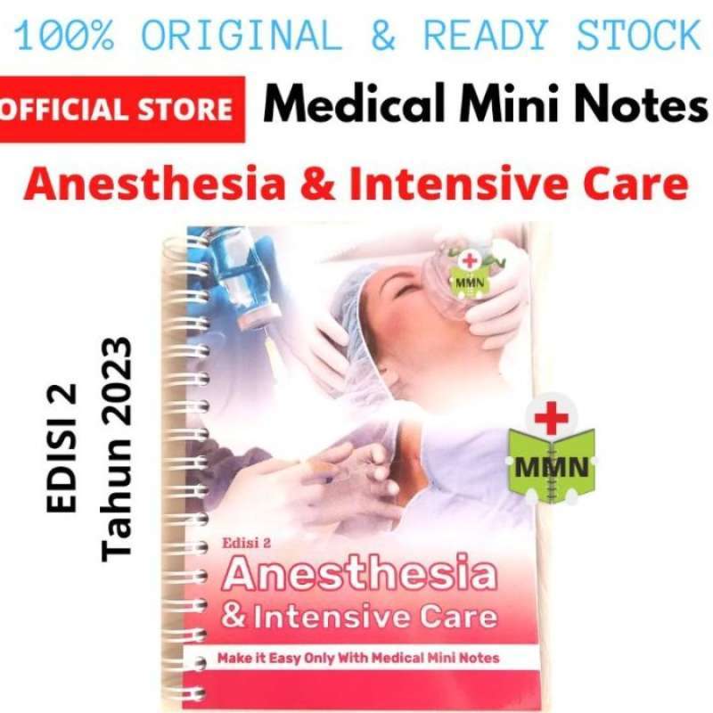 Promo New 2023 Medical Mini Notes Anesthesia & Intensive Care Edisi 2 ...
