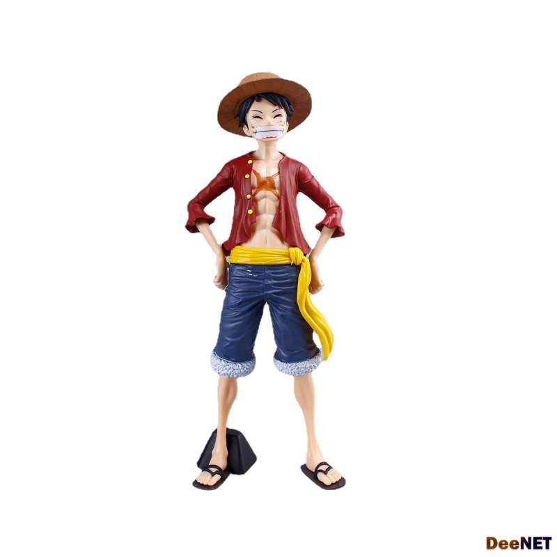 Jual One Piece Smile Luffy changeable smile Laugh face 28 cm di Seller ...
