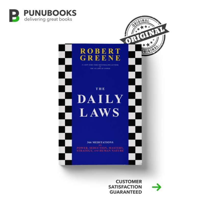 Promo The Daily Laws By Robert Greene Diskon 23% di Seller GOLD STOREE ...