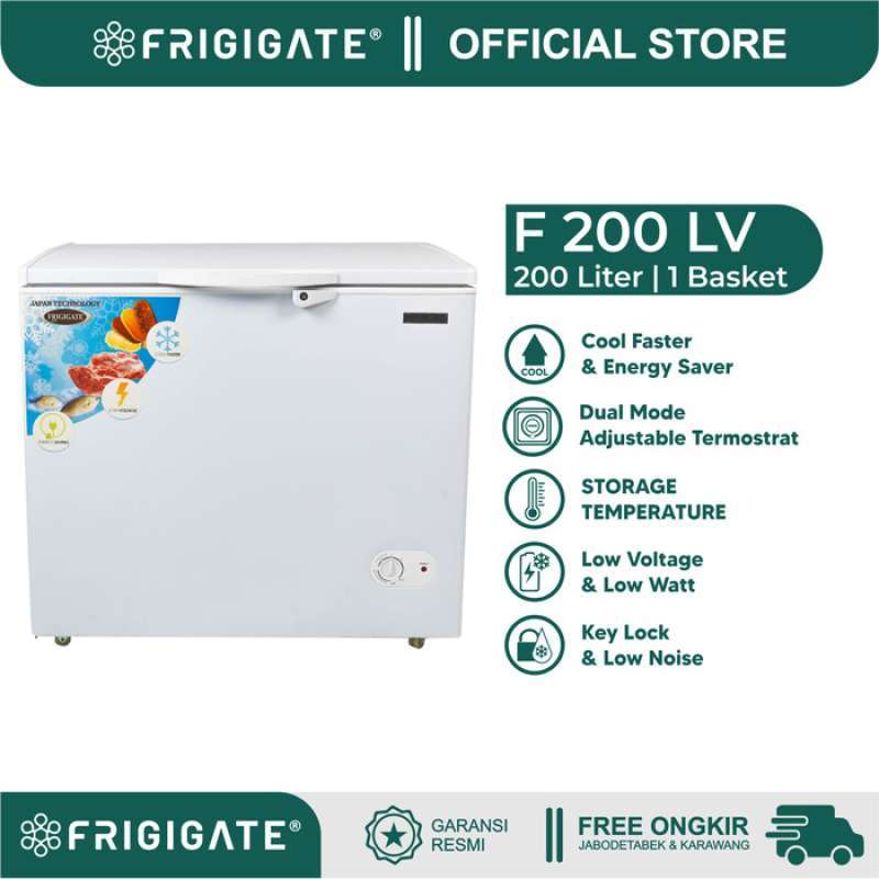 Promo New Chest Freezer Frigigate Cfr 200 Lv Diskon 23% di Seller ...