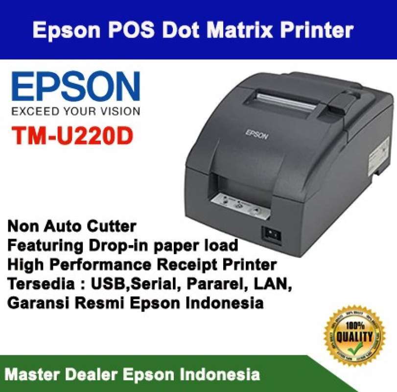Promo Printer Kasir Dot Matrix Epson Tmu-220D Diskon 6% di Seller ...