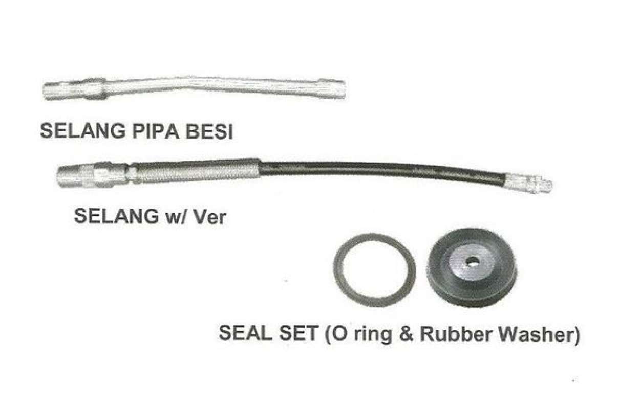 Promo Spare Parts Grease Gun - Selang pipa besi - Wipro Diskon 40% di ...