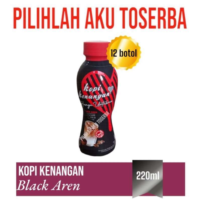Promo KOPI KENANGAN BLACK AREN 220 ml - ( HARGA 12 botol ) Diskon 11% di Seller Pilihlah Aku ...