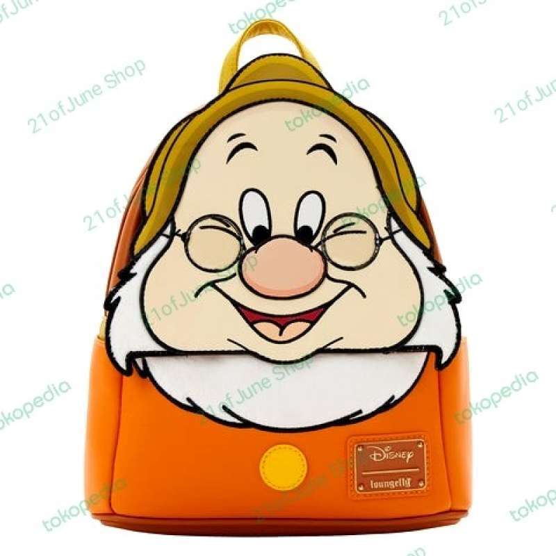 Promo Loungefly Snow White and the Seven Dwarfs Doc Mini Backpack ...