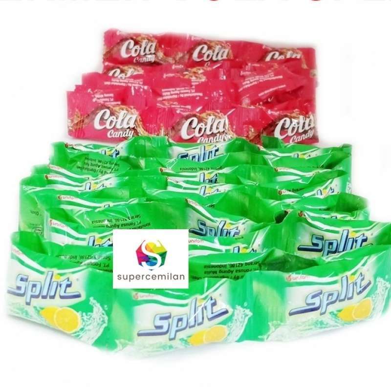 Jual Permen Cola / Split Candy (isi 30pcs) - Cola Bening Isi 30 Di ...