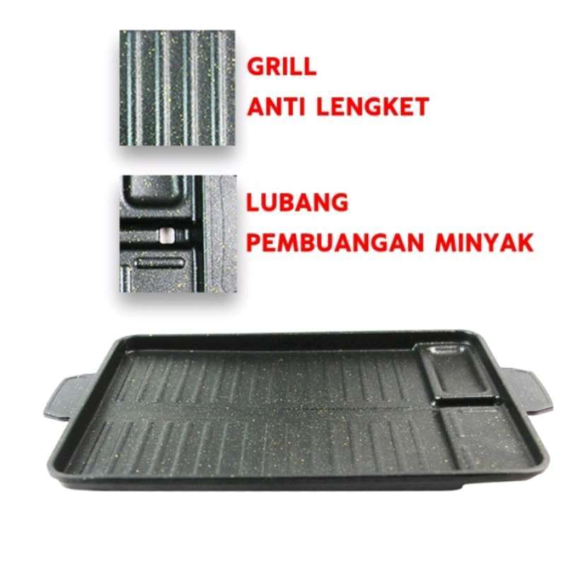 Promo Grill Pan Yakiniku Barbeque Panggangan Daging Korean Bbq Ala ...