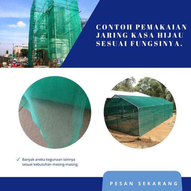 Jual Ready Stok Jaring Kasa Hijau Lebar 2m Jaring Proyek Jaring ... Jual Ready Stok Jaring Kasa Hijau Lebar 2m Jaring Proyek Jaring ...