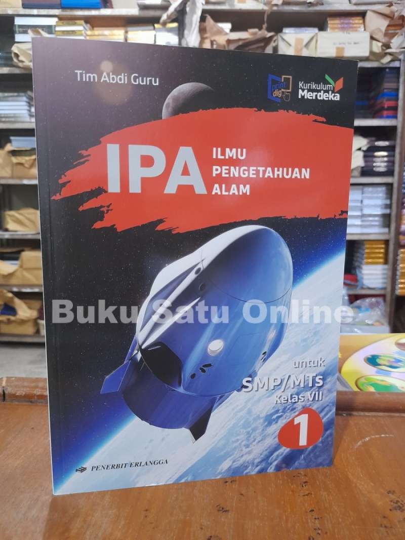 Jual Ilmu Pengetahuan Alam Ipa Kelas 1 Smp Kurikulum Merdeka Erlangga ...