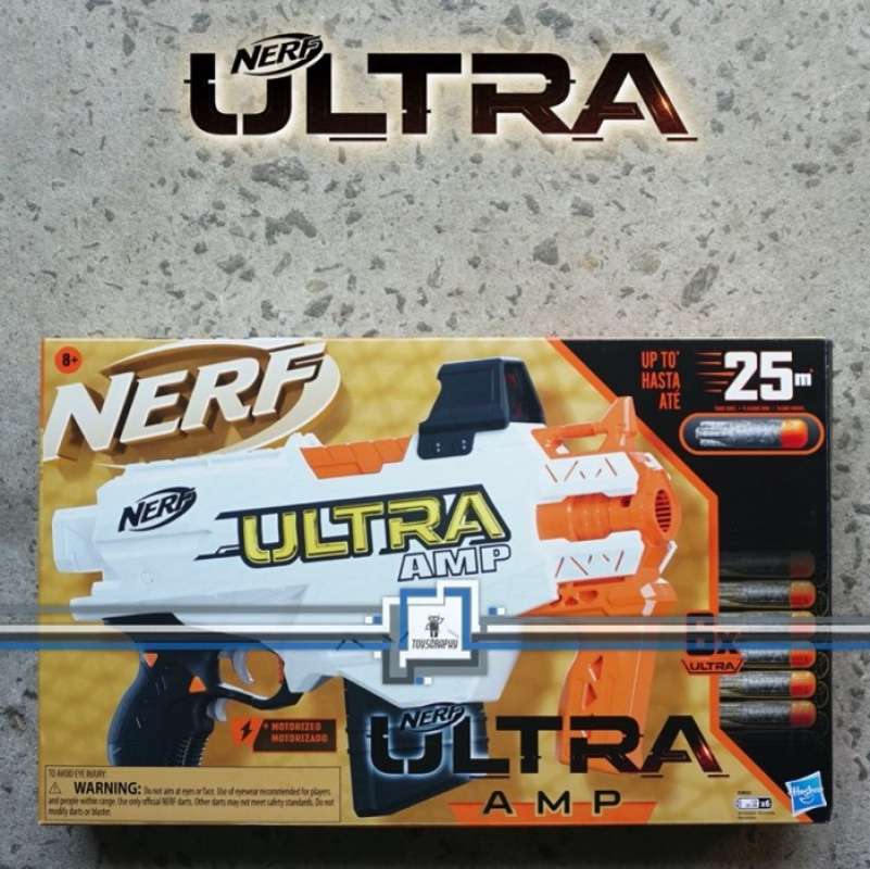 Promo Nerf Ultra AMP Automatic Motorized Blaster with Magazine Diskon 23% di Seller Indah Toys ...