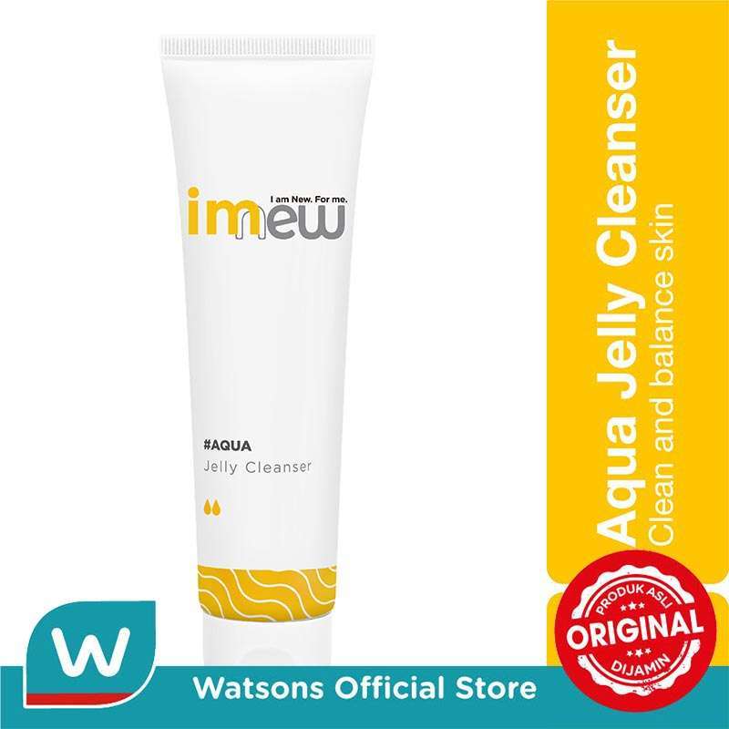 Promo Imew Aqua Jelly Cleanser 125ml Diskon 47% Di Seller Watsons ...