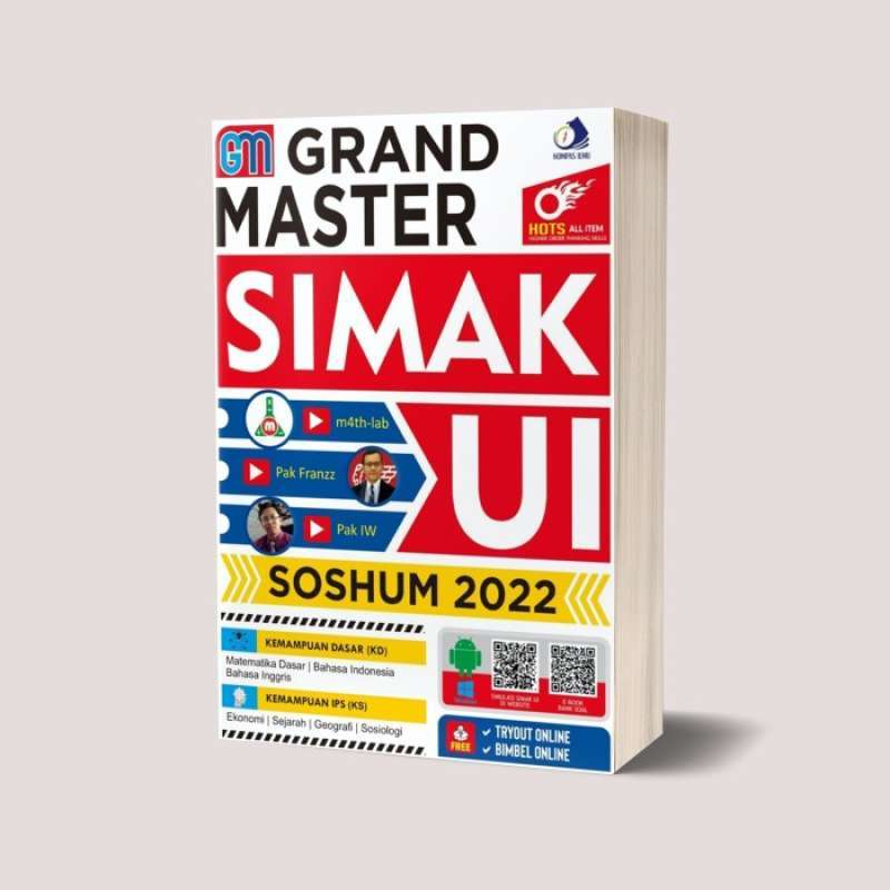Promo Buku SBMPTN : Grand Master Simak Ui Soshum 2022 - Tim Kompas Ilmu ... Promo Buku SBMPTN : Grand Master Simak Ui Soshum 2022 - Tim Kompas Ilmu ...